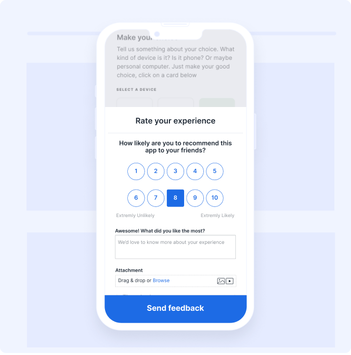 NPS survey template: Measure customer satisfaction with our NPS survey | Usersnap